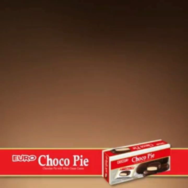 Euro Choco Pie ยูโร่ช็อคโกพาย ขนมพายสอดไส้ เคลือบช็อคโกแลต สอดไส้ กิน ...