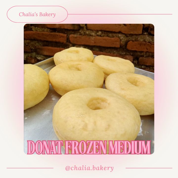 DONAT FROZEN UKURAN MEDIUM ISI 10 PER PACK | Lazada Indonesia