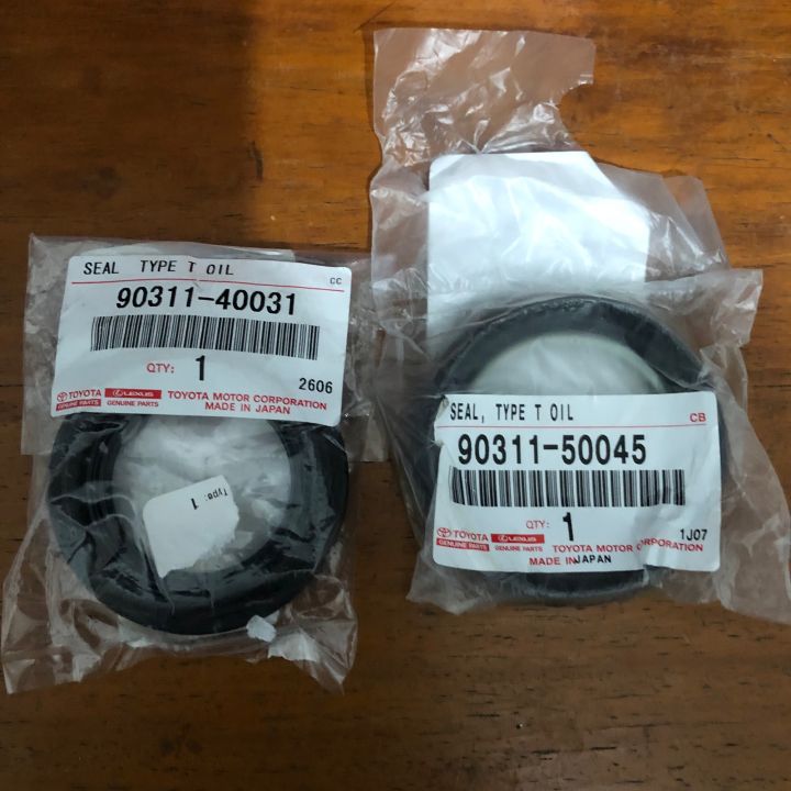 ORIGINAL TOYOTA CAMRY 2006-2012 2AZ FRONT AXLE OIL SEAL (DRIVER AND ...
