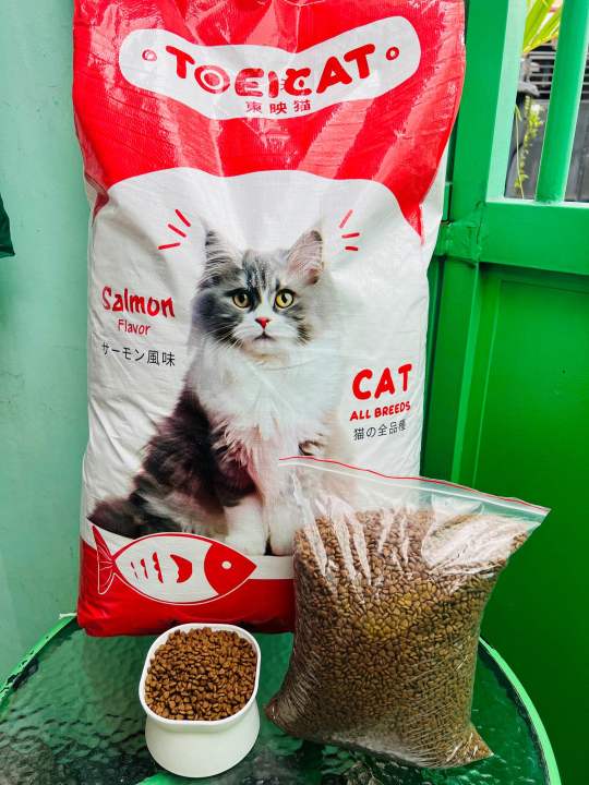 TOEICAT All Life Stages Salmon Flavor 2kgs(repacked) Made in Thailand🇹🇭 ...