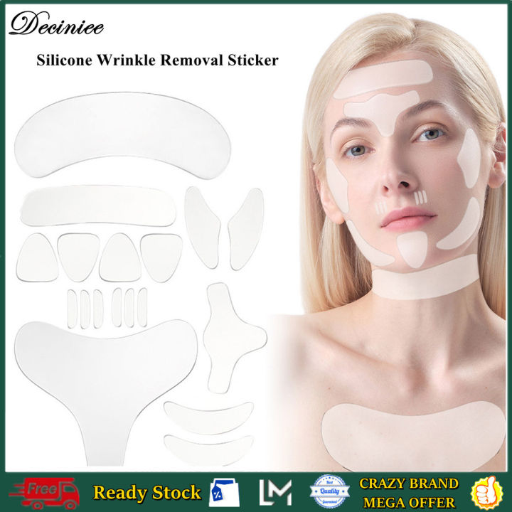 Reusable Silicone Wrinkle Removal Sticker Face Forehead Neck Eye ... Reusable Silicone Wrinkle Removal Sticker Face Forehead Neck Eye ...