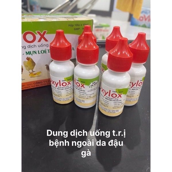 [THÚ Y] 1 lọ OXYLOX dùng cho bệnh ngoài da đậu gà | Lazada.vn