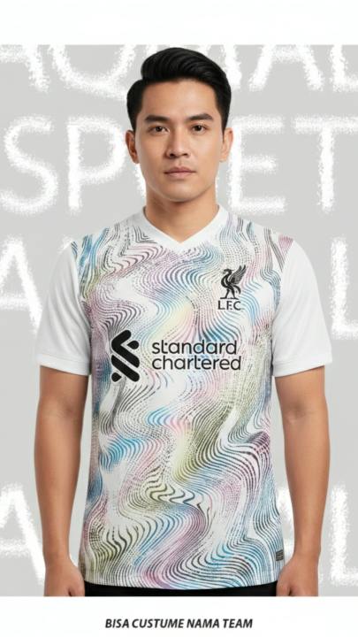Jersey Bola Print Motif Liverpool – Bahan Dryfit | Lazada Indonesia