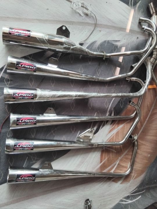 APIDO POWER PIPE YTX YAMAHA 125 pure stainless | Lazada PH