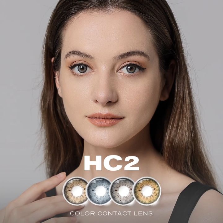 [COD&24 Hours shipping] Coloured Contact Lenses 2PCS Forest Soft ...