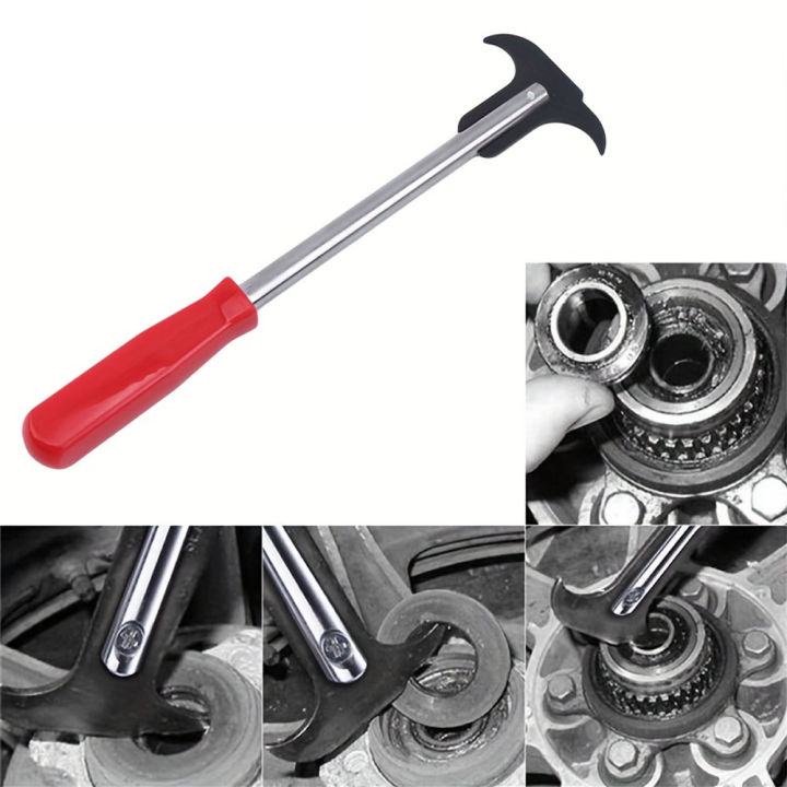 1 PC Double HEAD ซีลน้ํามัน PULLER ไขควงประแจ PULLER รถซ่อมเครื่องมือ ...