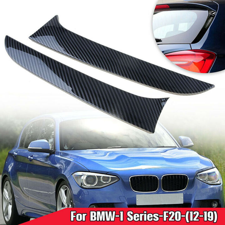 1 Pair Carbon Fiber Car Rear Window Side Spoiler Canards Spoiler Trunk ...