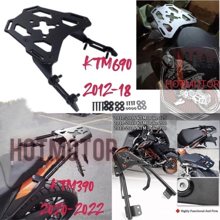 KTM DUKE690 DUKE390 DUKE200 TOP BOX RACK ALLOY BOX CARRIER | Lazada