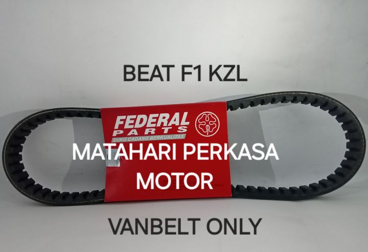 VANBELT BEAT F1 SCOOPY F1 SPACY F1 VARIO 110 F1 KZL FEDERAL | Lazada ...