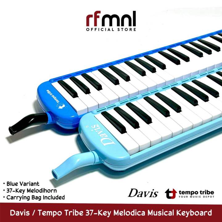 Tempo/Davis Tribe 37-Keys Melodica Keyboard Blue | Lazada PH