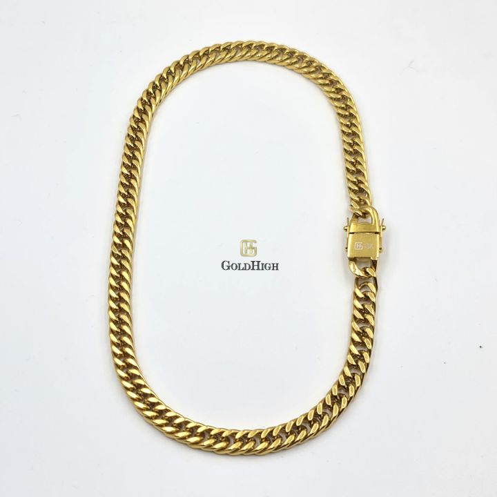 GoldHigh Japan Style Necklace Triple Lock 10mm(Thick) | Lazada PH