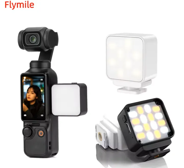 Flymile Magnetic Fill Light for Insta360 X5/X4/X3/ACE PRO 2/GO 3S/DJI ...