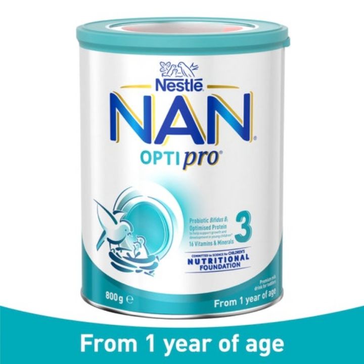 NAN Optipro 3 Growing Up Milk [800 Gr] NESTLE | Lazada Singapore