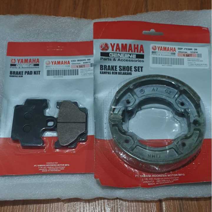 DISPAD KAMPAS REM DEPAN BELAKANG RX KING OLD LAMA | Lazada Indonesia