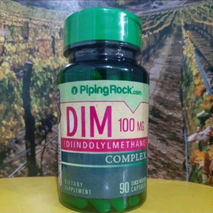 DIM Complex 100mg 90 capsules Diindolylmethane Broccoli Kale EXPIRY ...