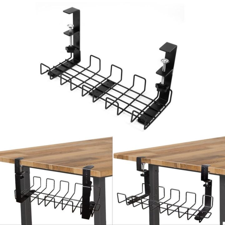 Under Table Storage Rack Multifunctional Closet Hanging Hanging Basket ...
