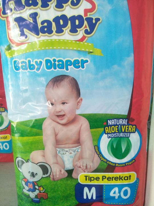 HAPPY NAPPY PEREKAT ISI 40 S/M/L | Lazada Indonesia