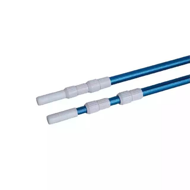 ☑️Swimming Pool Telescopic Ribbed Pole, Aluminum extension pole stick ...