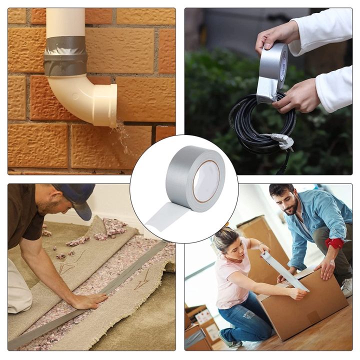 HomeAce 20M Duck Tape Cloth Duct Tape Waterproof Heavi Duti Heavy Duty ...