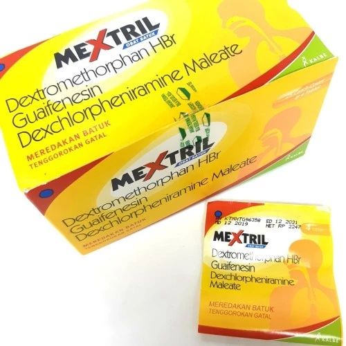 MEXTRIL Obat Batuk TABLET 1 box isi 25 Kaplet 4 tablet | Lazada Indonesia