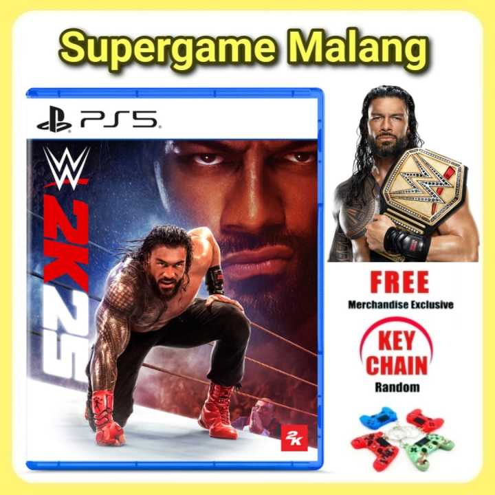 WWE 2K25 PS5 WWE 2025 WWE 25 PS 5 W2K25 W2K2025 Cd Game Gaming Games ...