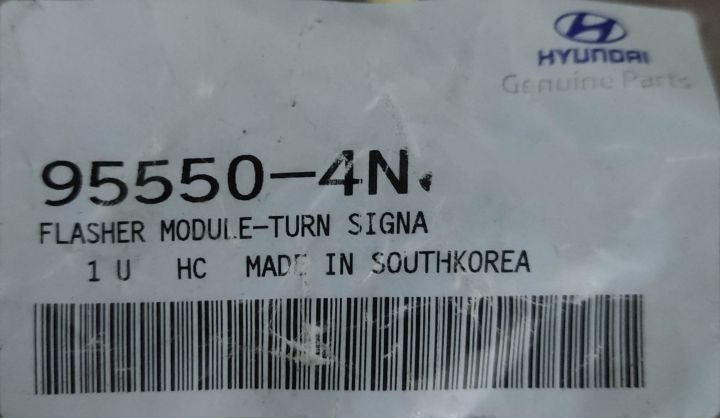 [GENUINE] Flasher Relay for Hyundai EON / Flasher Module - Turn Signal ...