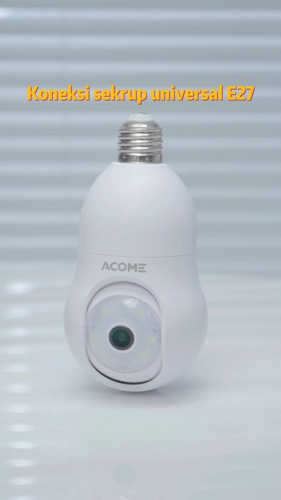 ACOME IOT Camera CCTV APC8S | CCTV Lampu | Full HD 1440P | 4MP | Rotasi ...