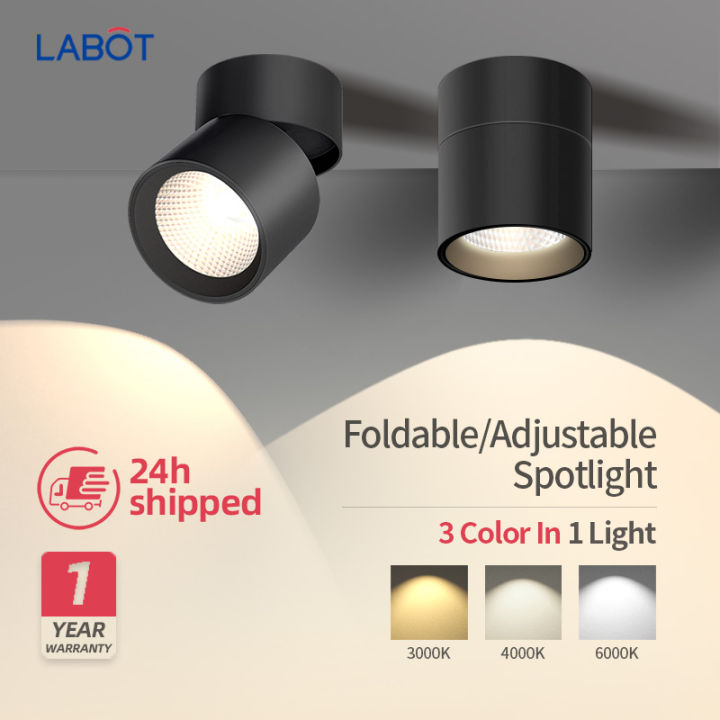 Foldable Adjustable Spotlight Living Room Corridor Aisle Surface Mounted LED Spotlight | Lazada ...