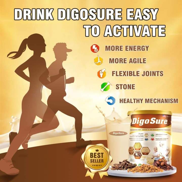 Digo Sure Nut Milk 400G per Can for Joints and Bones Osteoarthritis ...