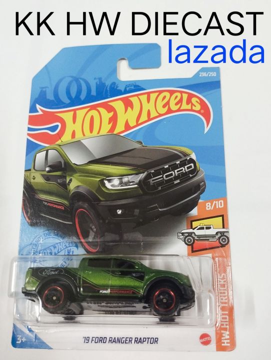 Hot Wheels 19 Ford Ranger Raptor Ford Performance Hw Hot Truck 8/10 ...