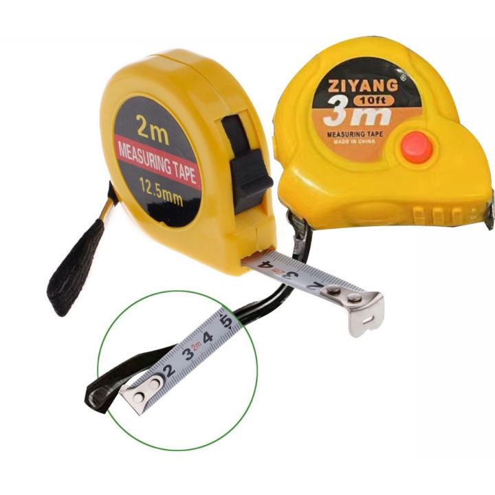 Mini Pocket 2m Retractable Tape Measure Tape Tool PITA PENGUKUR MINI ...