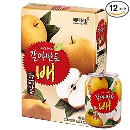 Pear Juice 12's ( Korean Haitai Ground Pear Juice box) | Lazada