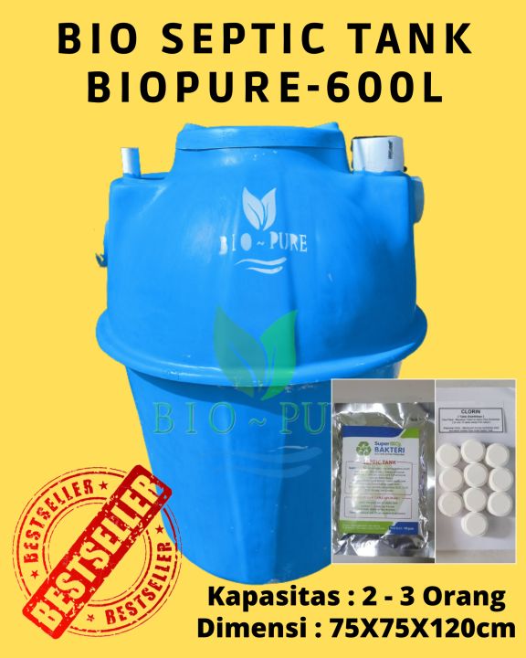 Septic tank bio Biotech Biofil Biofilter Biotank 600L Termurah | Lazada Indonesia