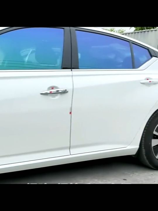 8PCS/set stiker Sticker logo pelindung anti lecet gores gagang handle ...