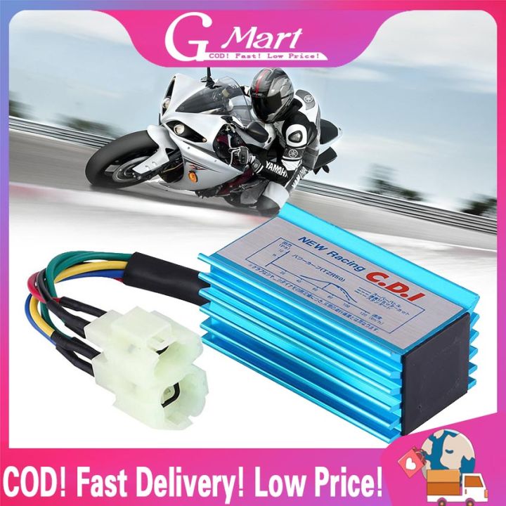 Racing AC 5/6 Pin CDI Ignition Box Fits ATV Quad Go Kart Pit Dirt Bike ...