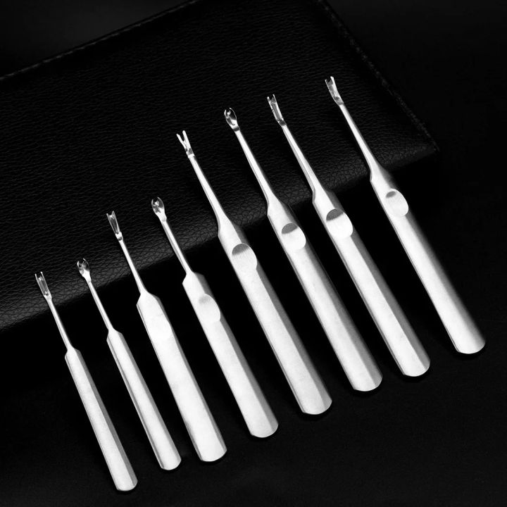 Handmade Leather Stitching Kit U+V Shaped Skiving Punching Tool with ...