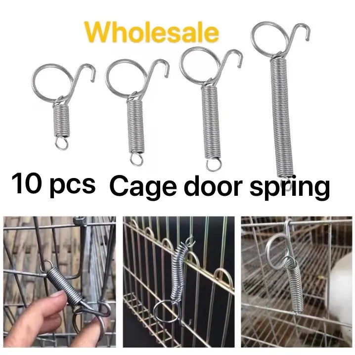 5cm/7cm/8.5cm/11.5 Spring Lock For Door Cage Hook Metal Spring Multi ...