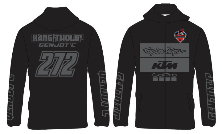 Jaket Racing Full Printing Custom nama, Logo dan nomor | Lazada Indonesia