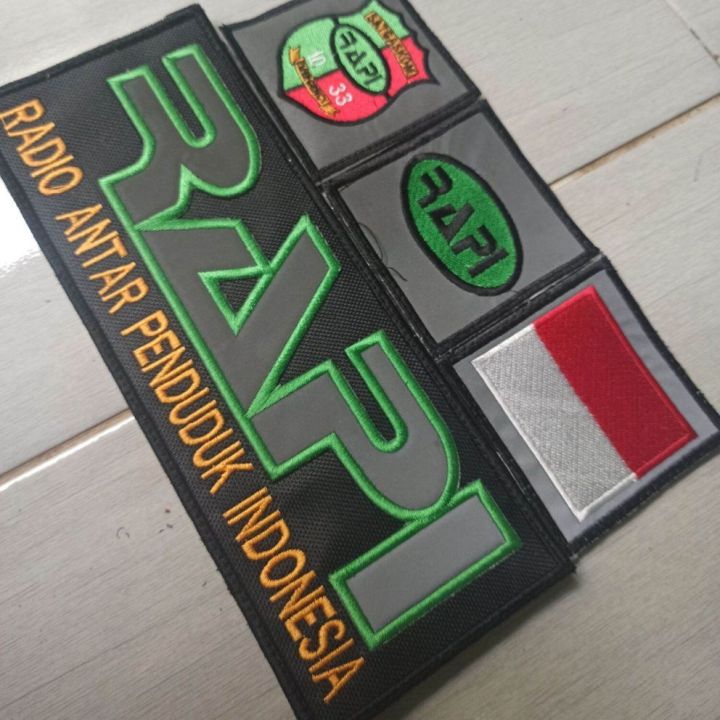 LOGO RAPI BORDIR DAN BENDERA | Lazada Indonesia