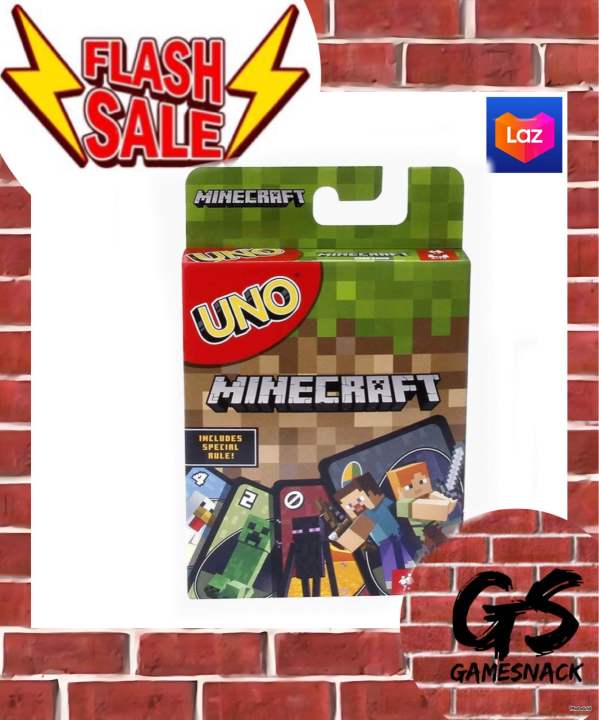 Uno Minecraft Uno Card Minecraft Uno Card Game Uno Minecraft Card Game ...