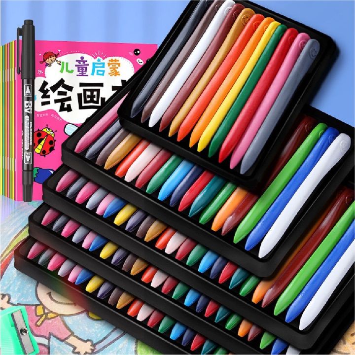 Children's Plastic Crayons, washable crayons for children 2-4 years old ...