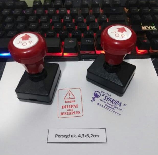 Stempel custom variasi desain | Lazada Indonesia