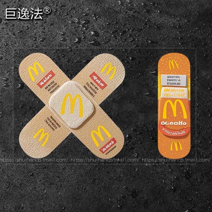 Cute Personalized McDonald's Band-Aid Car Stickers Computer Case Body ...