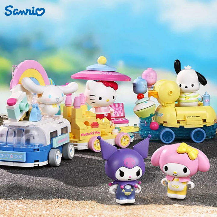 Original Keeppley Building Block Sanrio Kuromi Float Parade My Melody ...