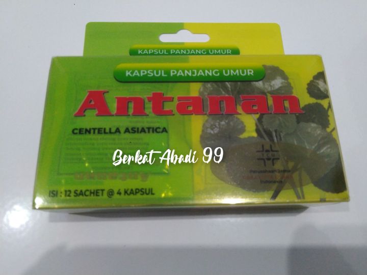 Antanan Kapsul Panjang Umur Isi 12 Sachet | Lazada Indonesia