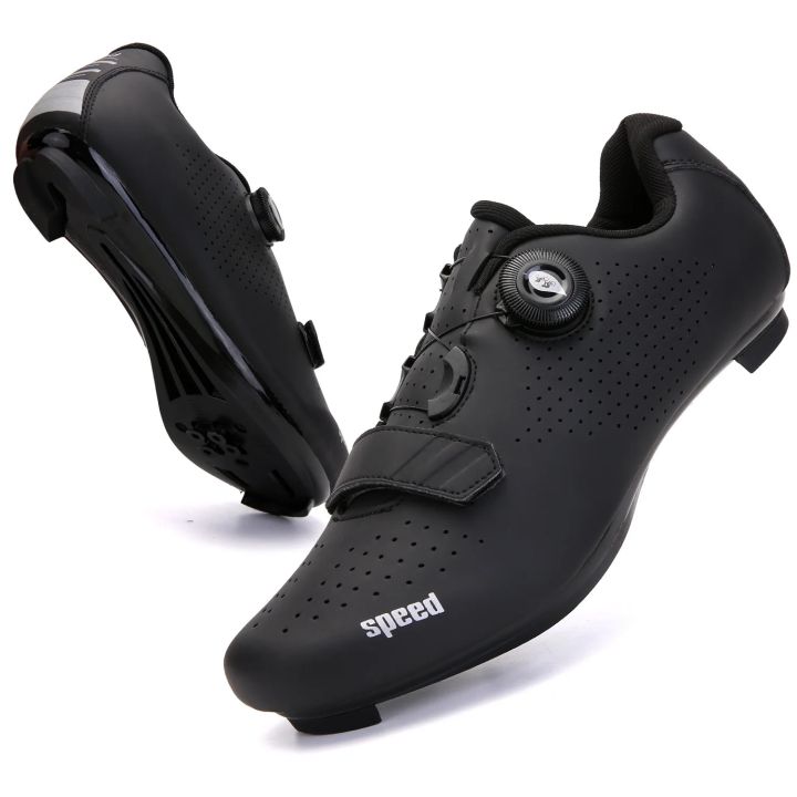 Lockless Road And Mountain Bike Shoes Breathable Cycling Shoes Dynamic ...