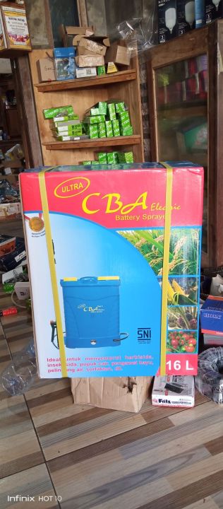 TANGKI SEMPROT SPRAYER CBA ELEKTRIK 16 LITER TIPE 3 | Lazada Indonesia