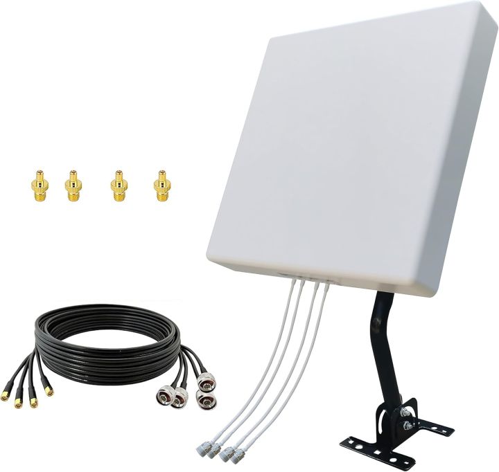 Outdoor Directional MIMO 4x4 Panel Antennas Kit for 4G LTE & 5G ...