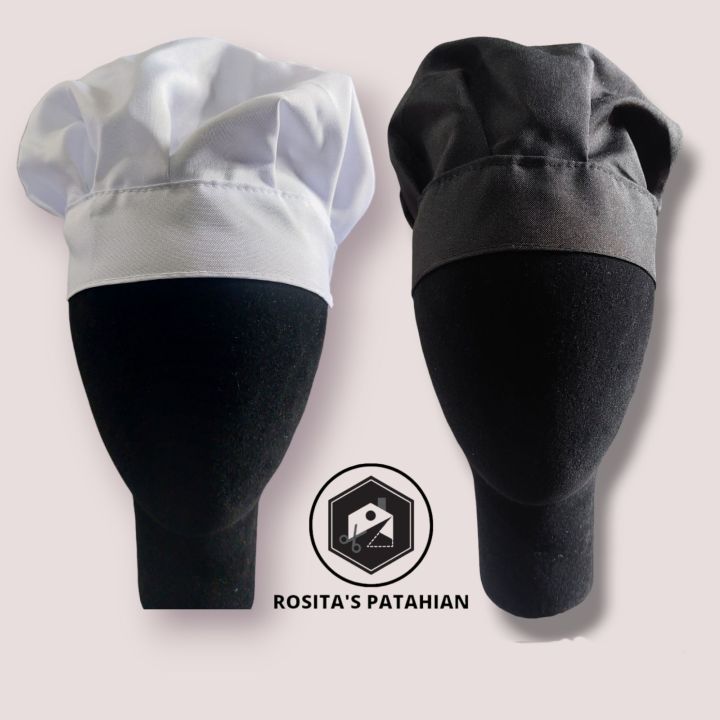 Toque Cap Adjustable Chef Cap for RUSH ORDER (CHEF HAT) Projects ...