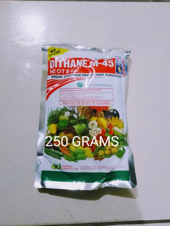 DITHANE M-45; BROAD SPECTRUM FUNGICIDE (250 GRAMS )BY NEOTEC | Lazada PH
